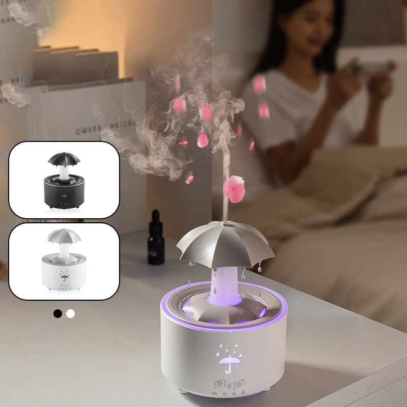 7 Color Rotating Raindrop Aromatherapy Humidifier – britneed