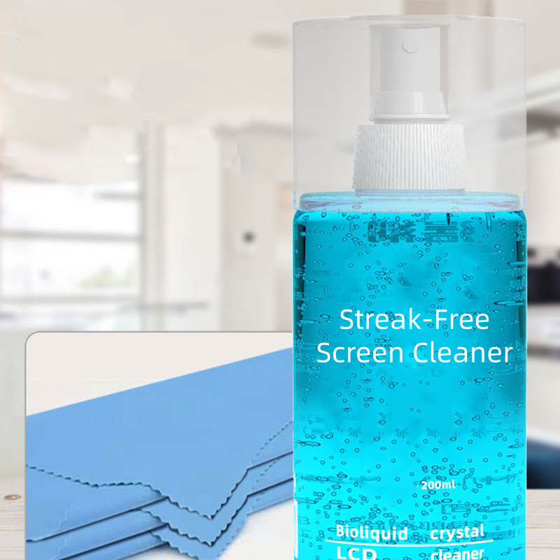 Streak-Free Screen Cleaner Kit with Microfiber Cloth – britneed
